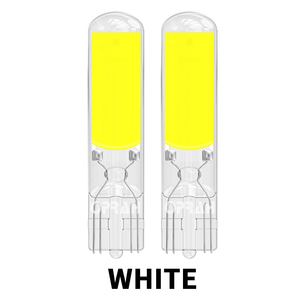 2 шт. LED W5W T10 автомобильные фары, белый