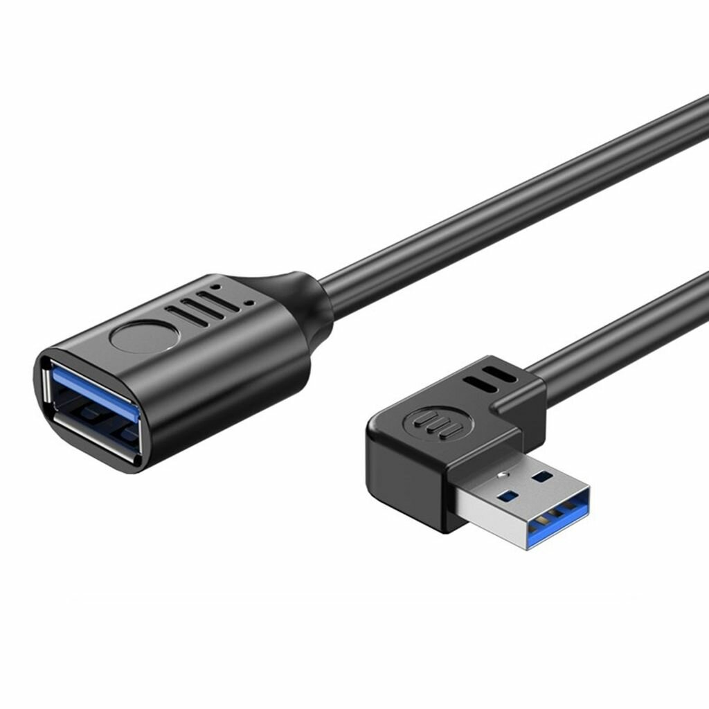 USB 3.0 удлинитель A-Ж 0.5м влево