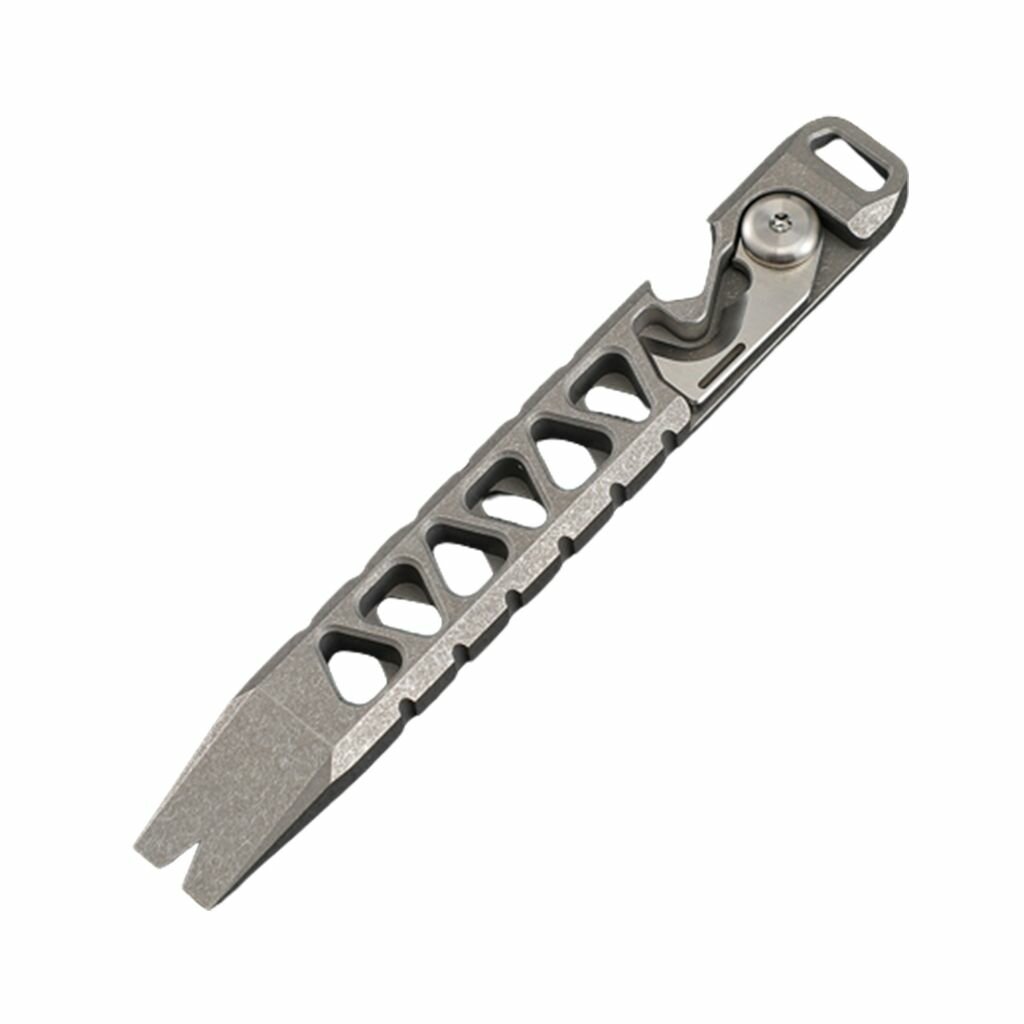 Многофункциональный EDC-гаджет TC4, лом из титанового сплава, с эффектом каменной стирки