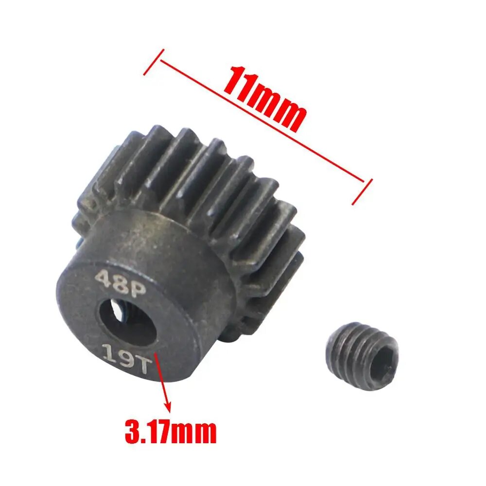 Шестерня пиньон Axial SCX10 1/10 48P 19T