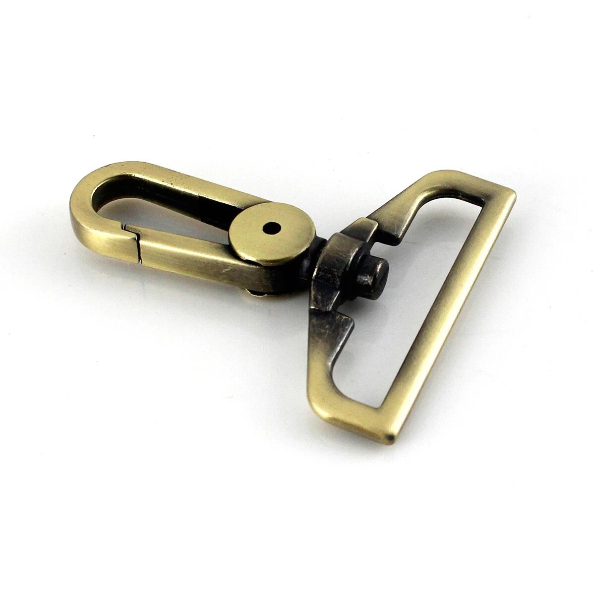 Металлические D-образные кольца 38 мм bronze