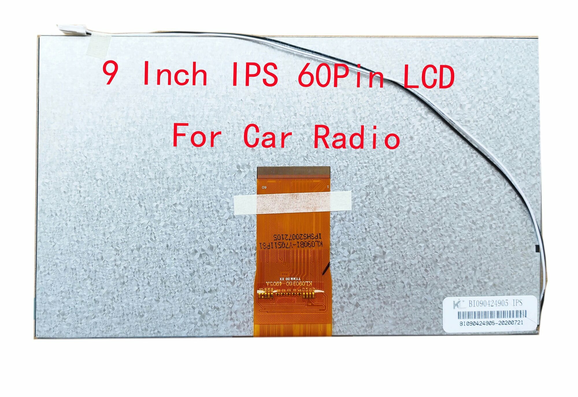 9" IPS LCD экран 60pin для автомагнитолы