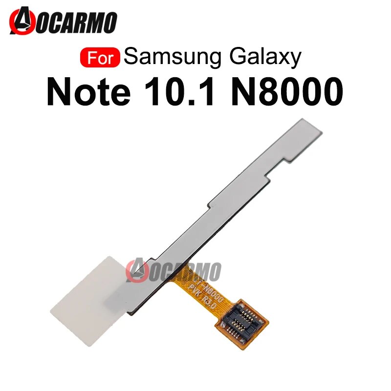 Гибкий кабель для Samsung Galaxy Tab Note 10,1 дюйма N8000 оригинальная кнопка включения/выключения громкости запасные части