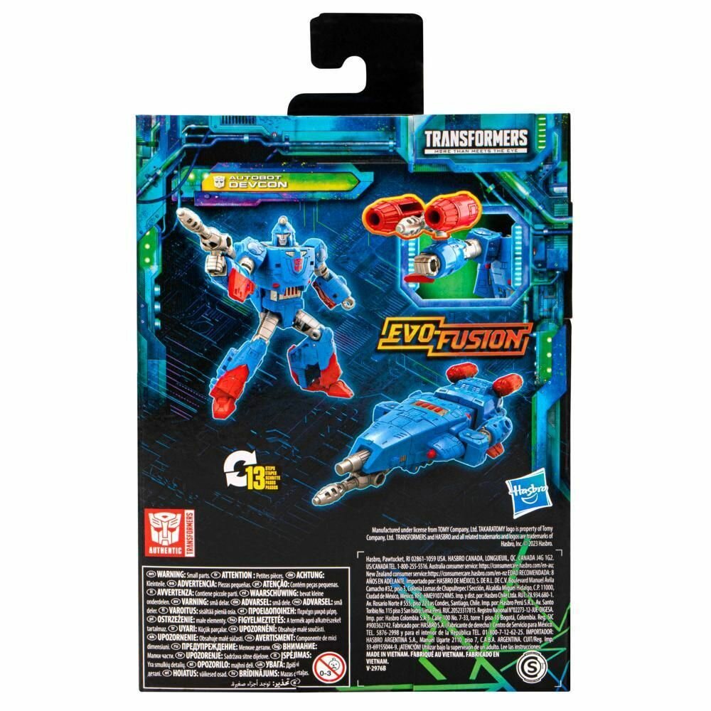 Трансформеры игрушки Hasbro Transformers Legacy Evolution Deluxe Class Autobot Devcon (14cm) F7198 — фото 1