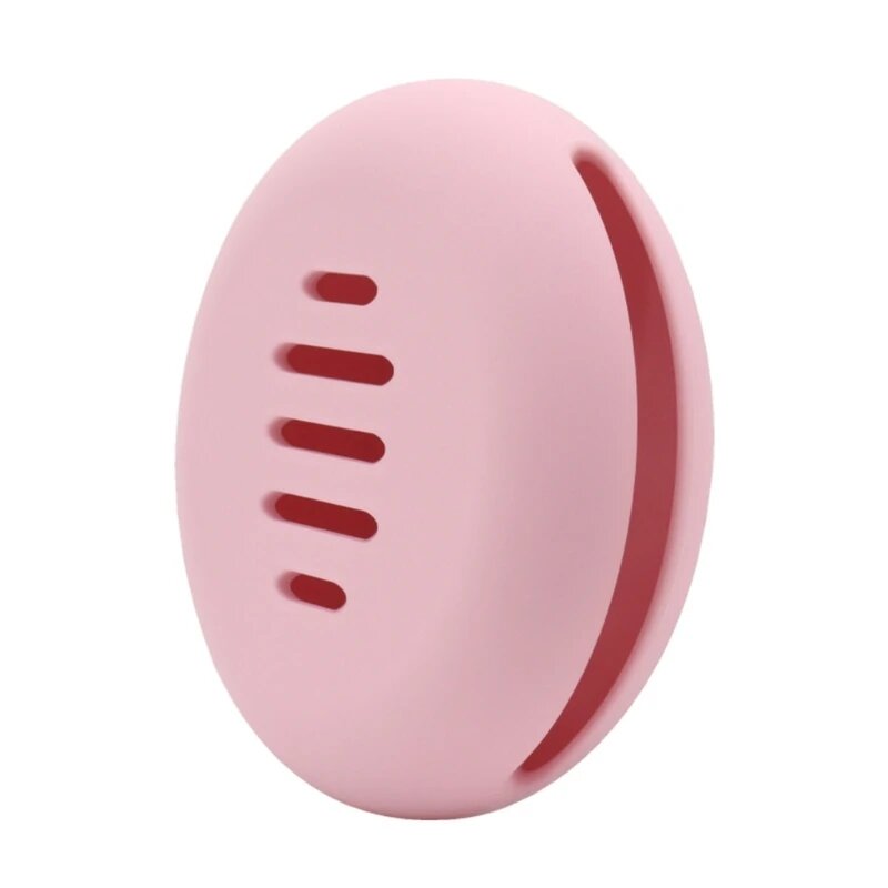 Силиконовый чехол для спонжей Pink 5 holes, розовый