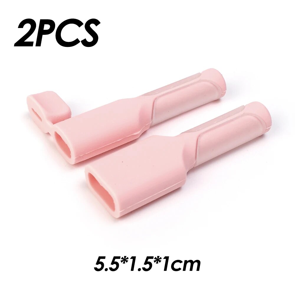 Защита кабеля Type C силиконовая 1Pair Pink