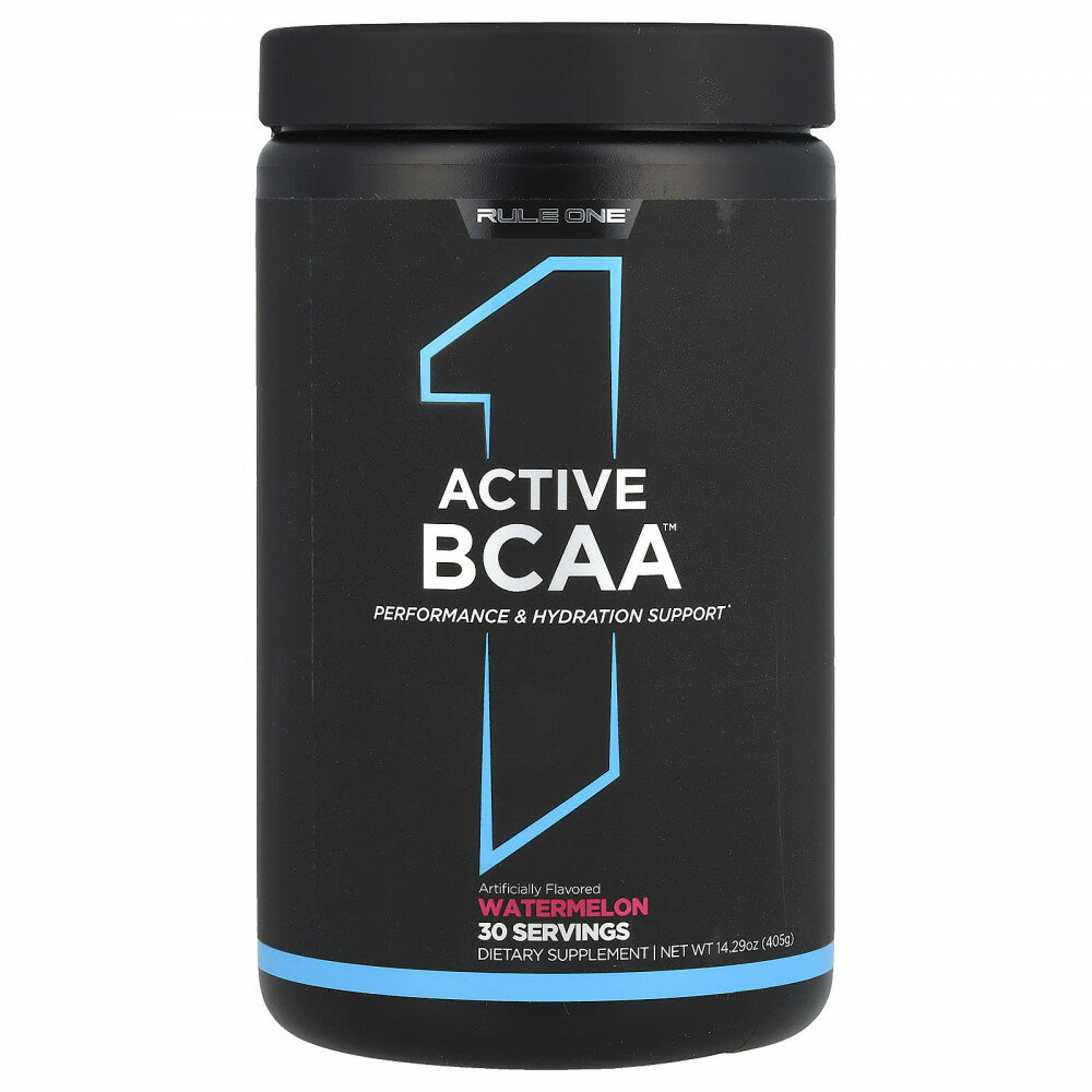 Rule One Proteins, Active BCAA, со вкусом арбуза, 405 г (14,29 унции)