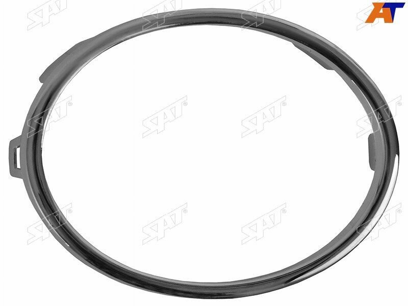 . SAT Оправа ПТФ для VW GOLF VI 08-12 5D/TIGUAN 11-17/CADDY 10-15 правая хром ободок