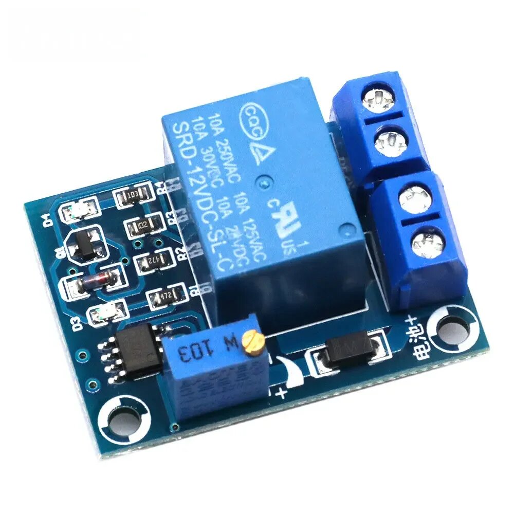 Реле защиты от пониженного напряжения 12В