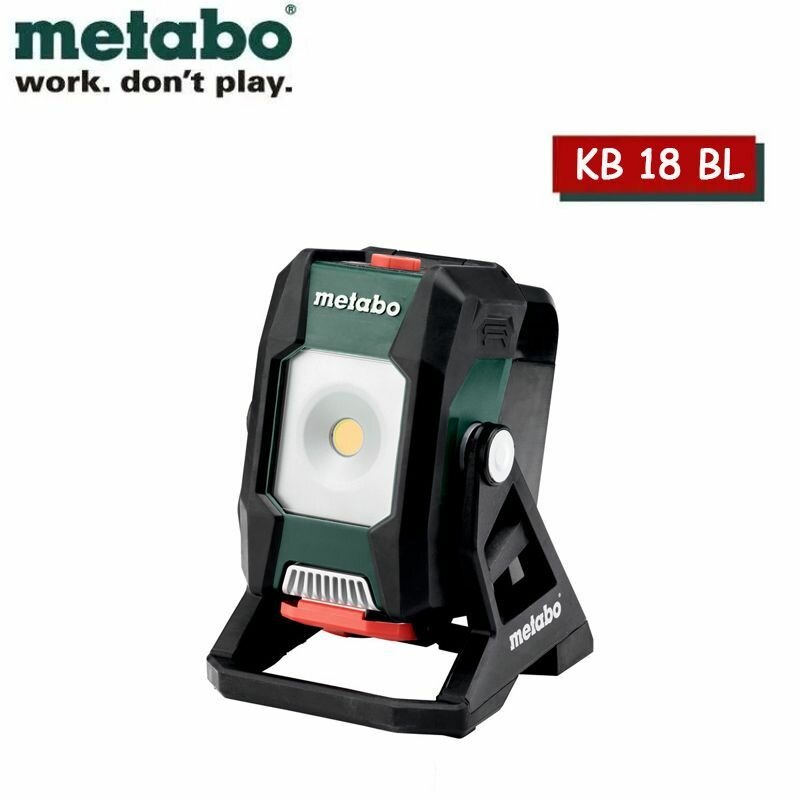 Перезаряжаемый фонарь Metabo BSA 12-18 LED 2000 Картонная коробка