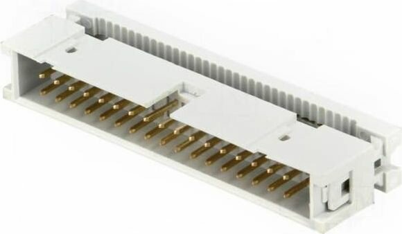 Вилка CONNFLY DS1015-34NN0A IDC "папа" PIN 34 IDC на шлейф 1,27мм позолота 1шт
