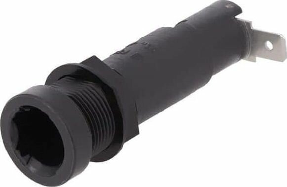 Разъем SCHURTER 0031.1693 Гнездо, цилиндрические предохранители, 5x20мм,6,3x32мм, 10А, 1 шт