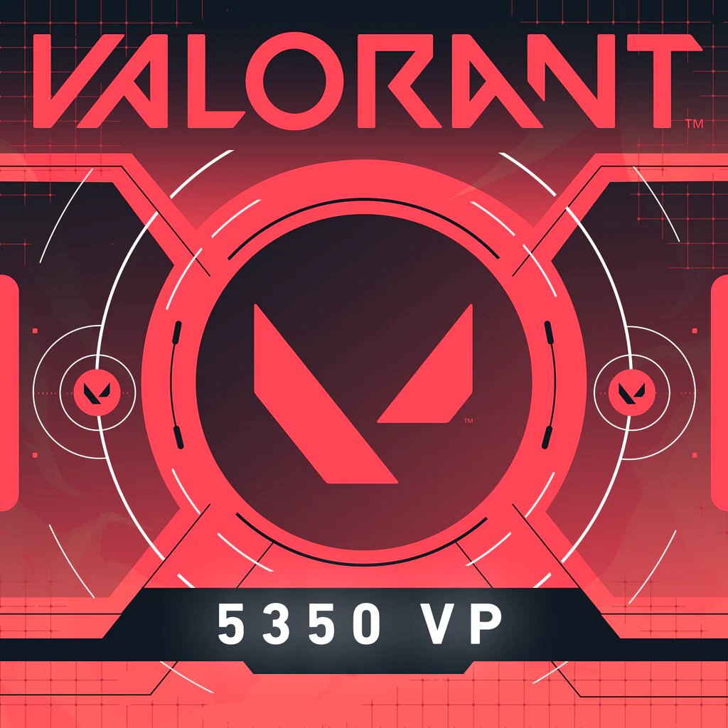 Виртуальная валюта 5350 VALORANT Points (600 бонус + 4750), для PlayStation, Турция
