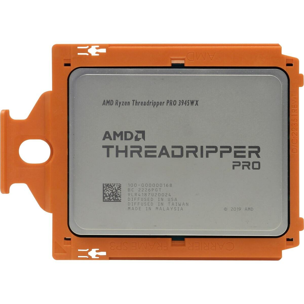 Amd Процессор AMD Ryzen Threadripper PRO 3945WX OEM 4 ГГц - 4.3 ГГц/12 ядер/64 Мб/280 Вт/Socket sWRX8