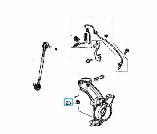 Гайка, корончатая, 14мм (Оригинал)