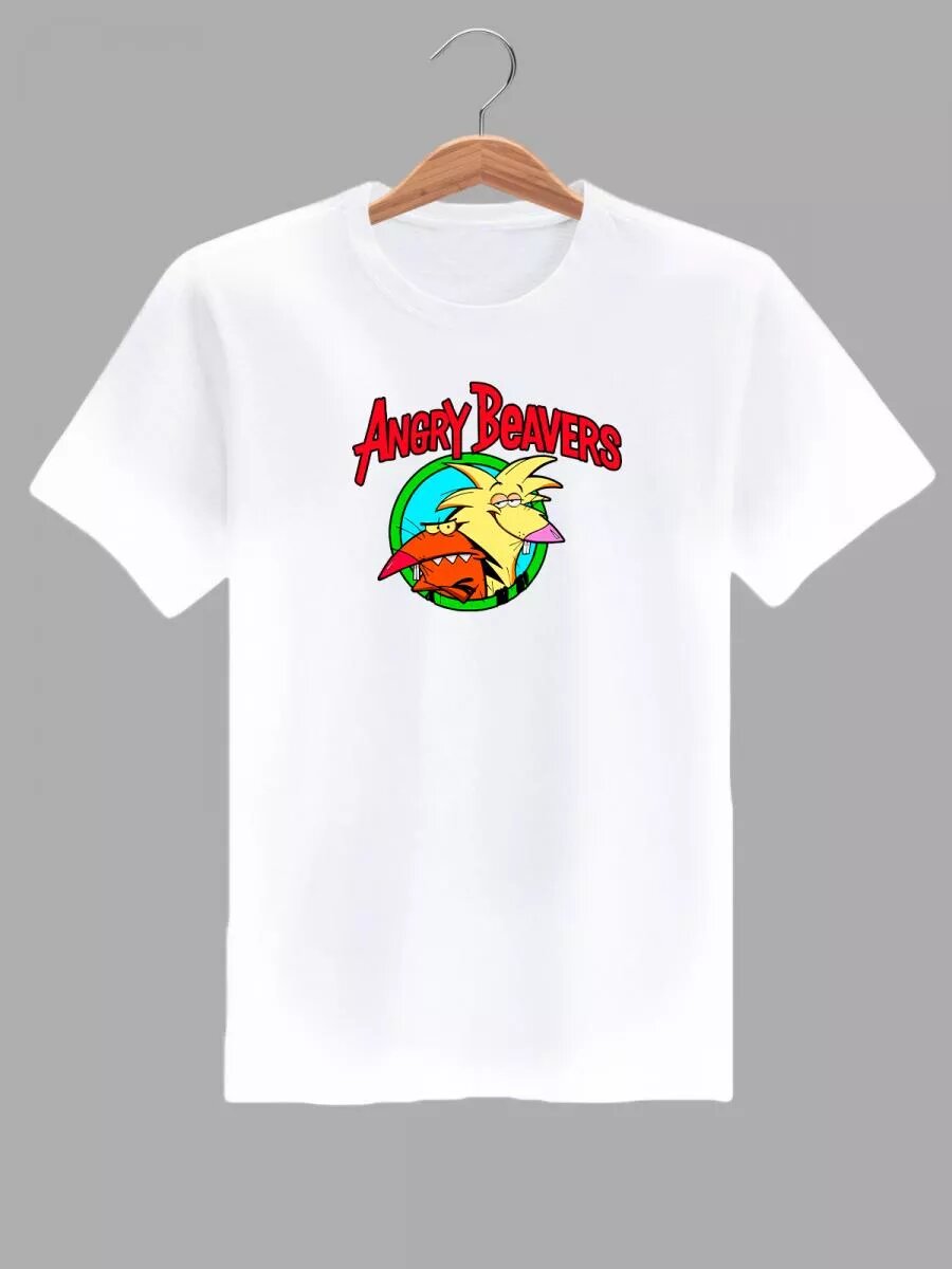 Футболка крутые бобры мультфильм