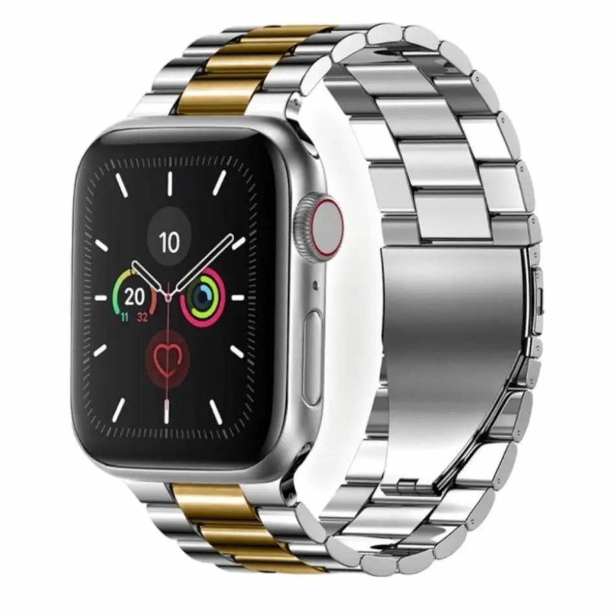 Металлический ремешок для apple watch 44mm 45mm ultra 42 mm железный стальной, браслет на часы apple watch