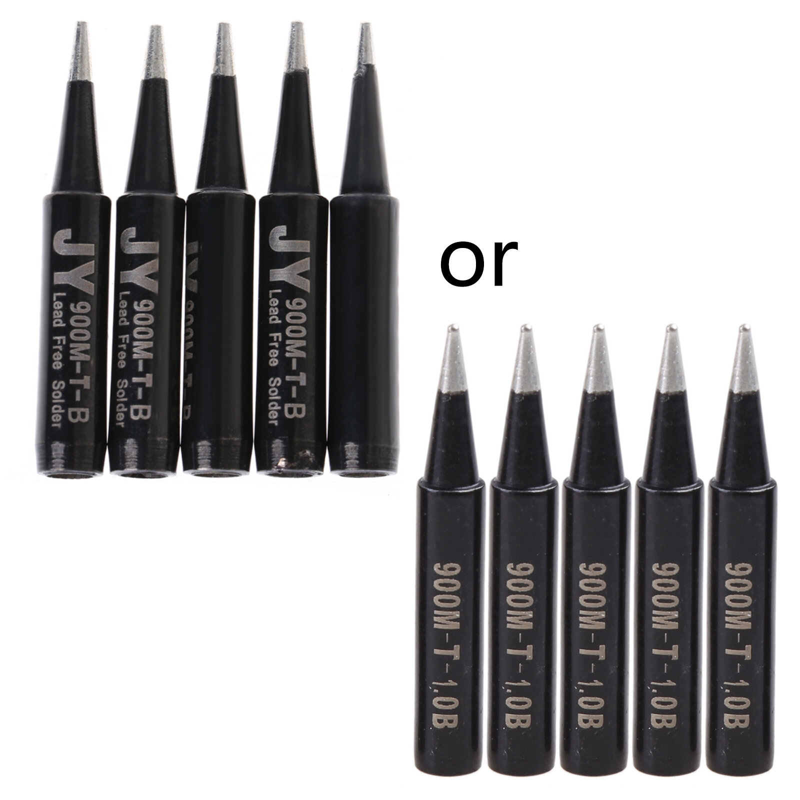 5-Штучный Бессвинцовый Паяльник С Заменяющими Наконечниками Из меди, Пригодный для Паяльной станции, Простой в эксплуатации Инструмент