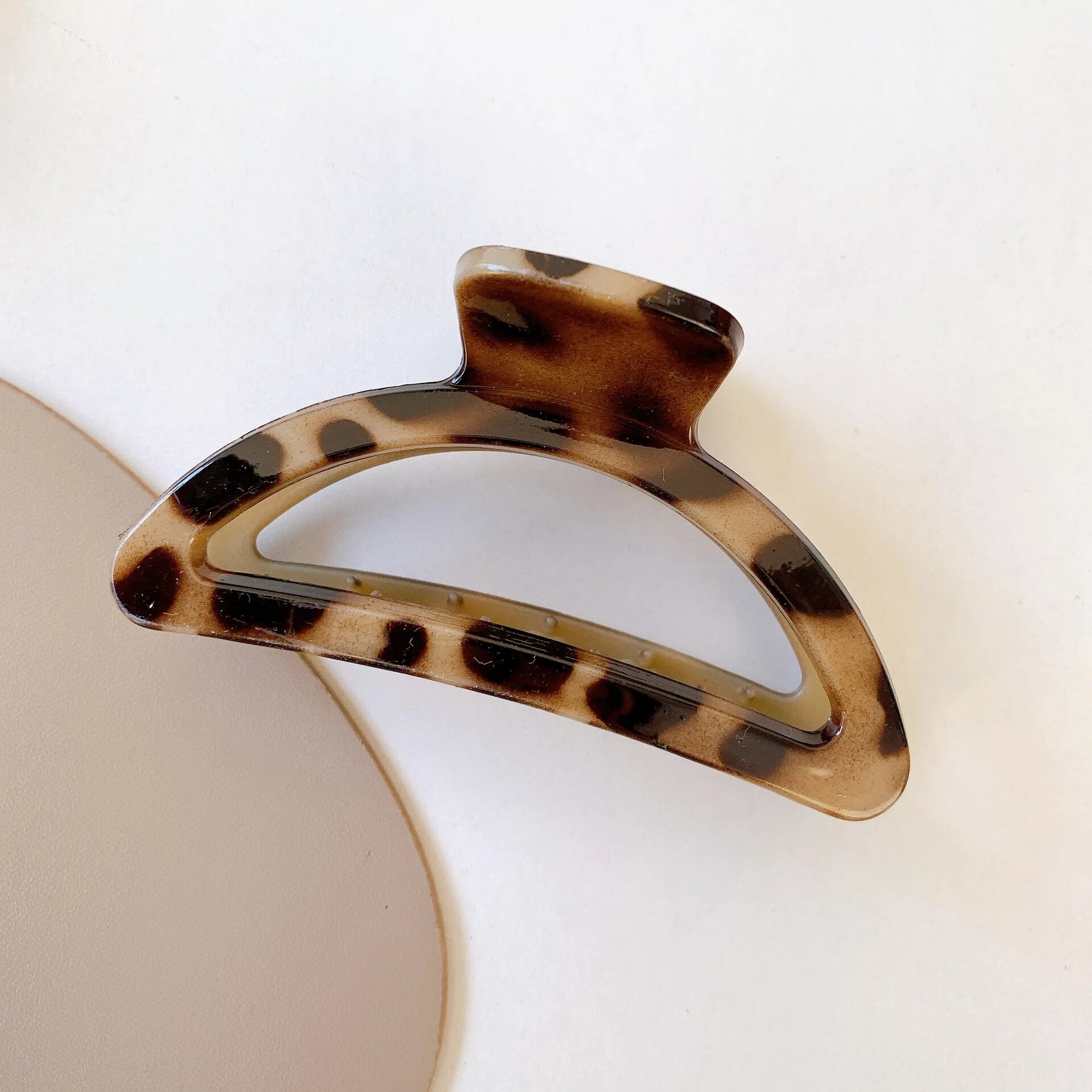 Леопардовый зажим для волос 3Light leopard