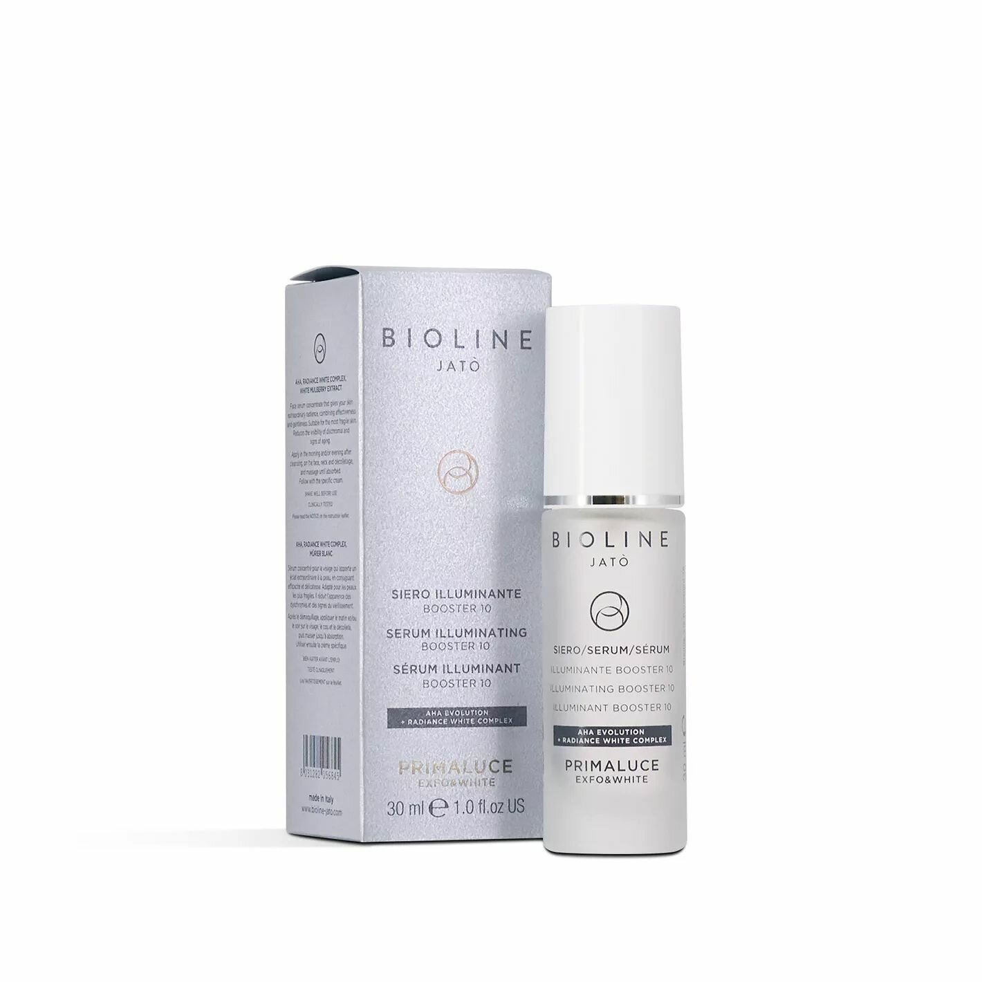 Bioline JaTo Осветляющая сыворотка с AHA-кислотами Serum Illuminating Booster 10 /30 мл