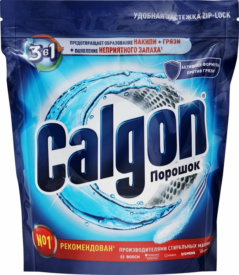 Средство для смягчения воды и предотвращения образования известкового налета CALGON 3в1, 750г