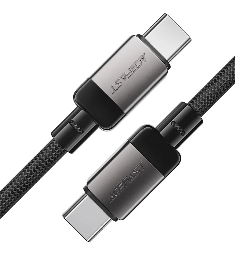 Кабель ACEFAST C9-03 USB-C to USB-C 1.2м Черный Type-C to Type-C