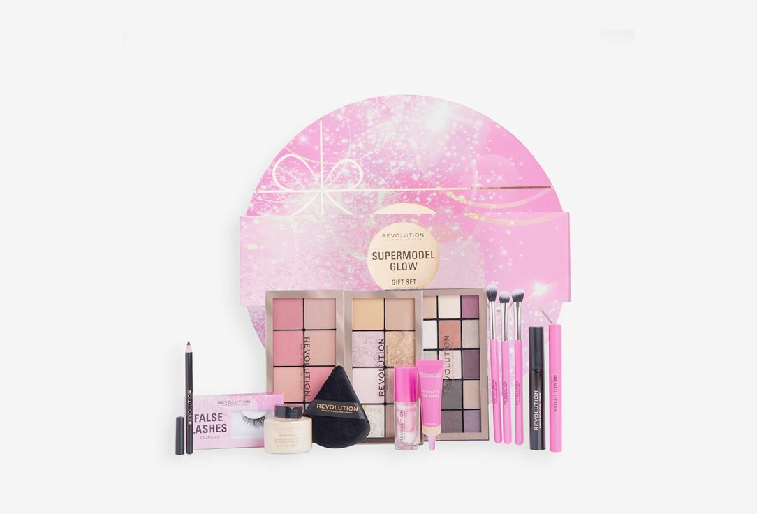 Подарочный набор MAKEUP REVOLUTION Supermodel Glow Gift Set