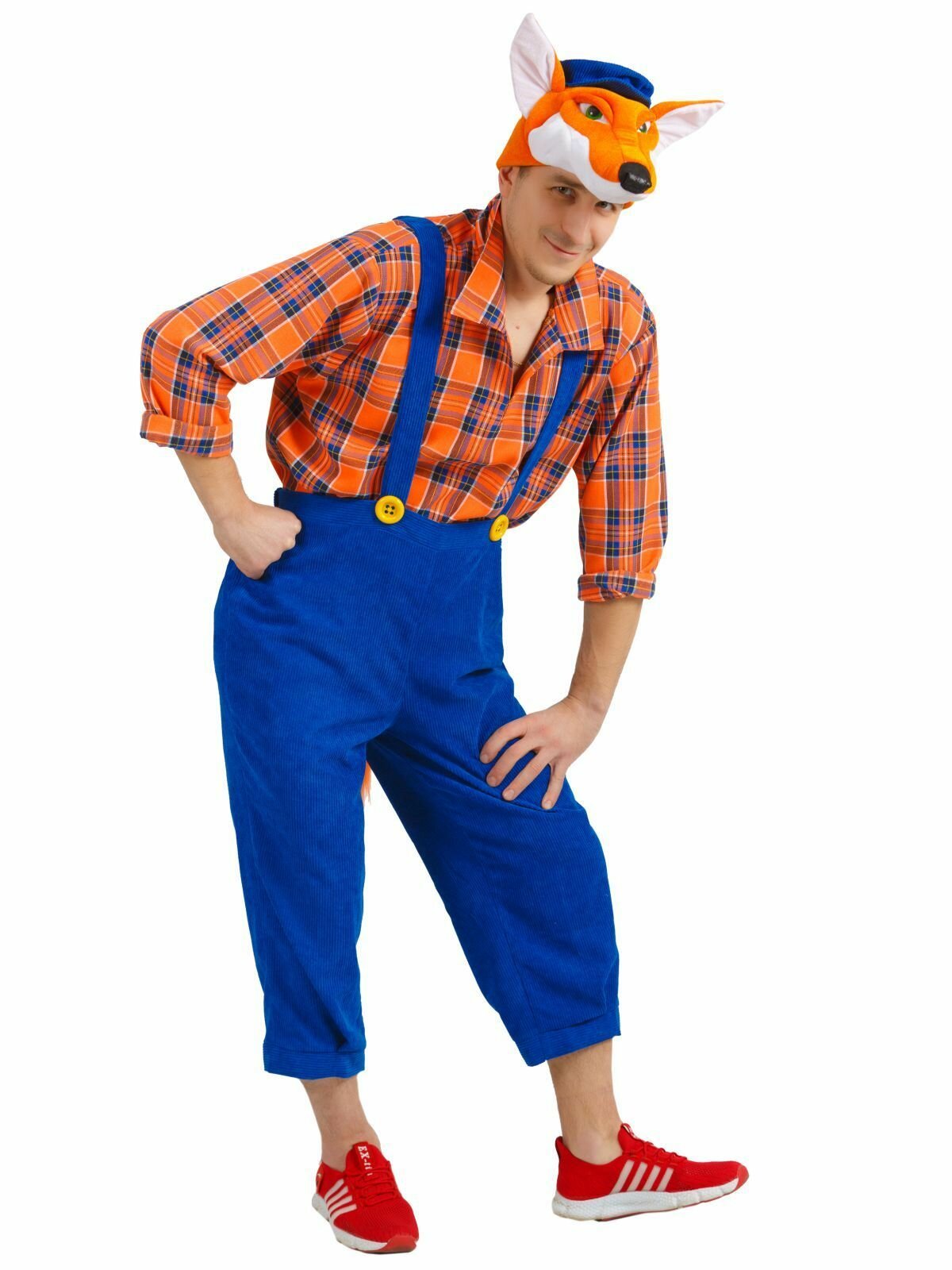Карнавальный костюм взрослый Братец Лис (52)