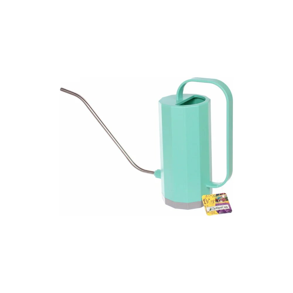 Лейка для растений Добросад "Victoria Falls" 1.2 л, с прикорневым поливом, mint, полива растений