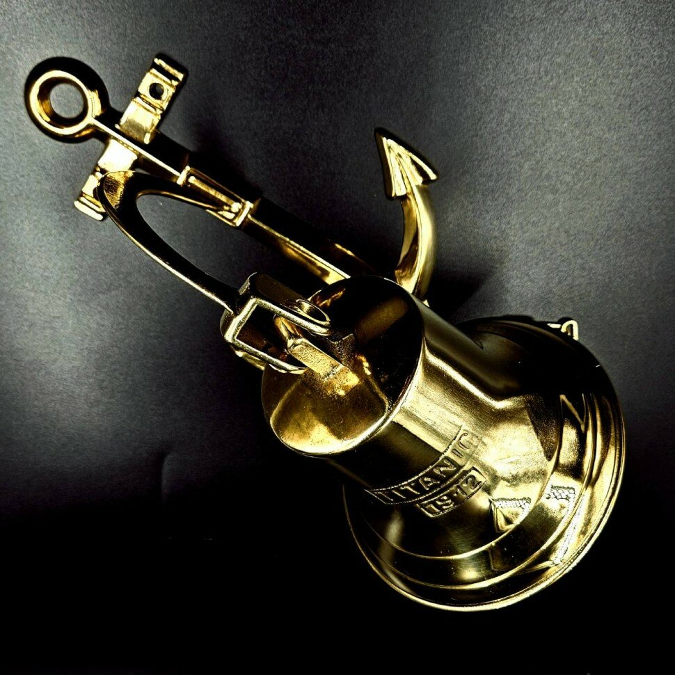 Корабельный колокол рында "Titanic 1912" (диаметр 14 см)