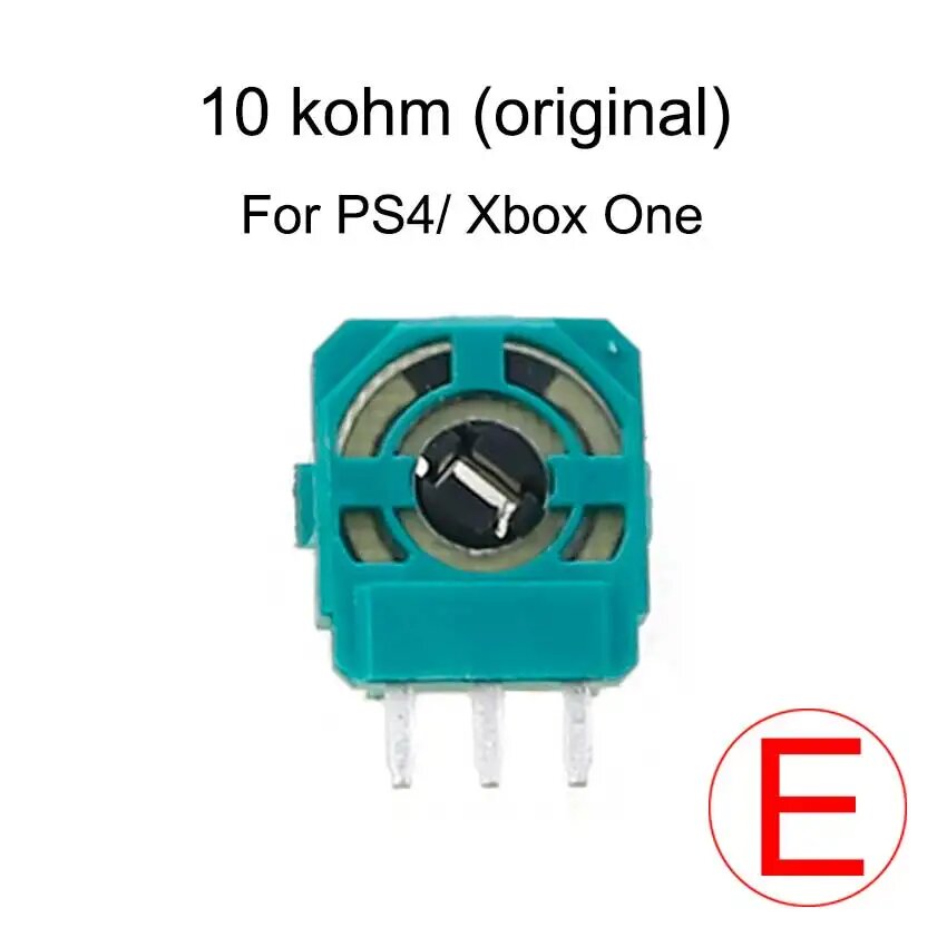 Потенциометр 10K Green-Black для PS4/Xbox One