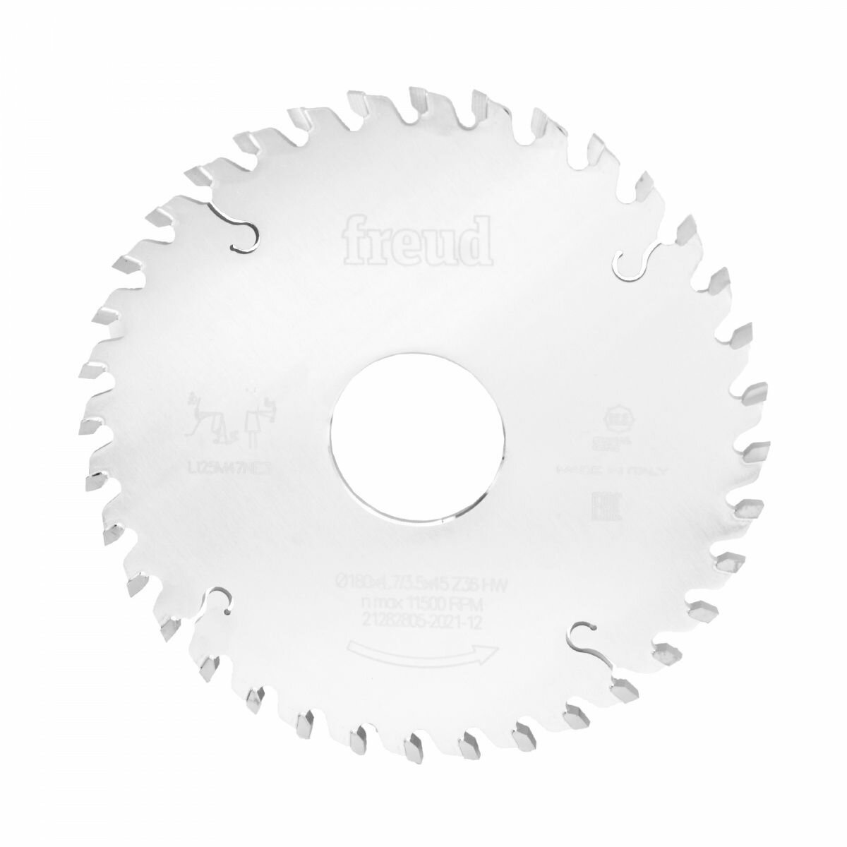 LI25M47NE3 Пила дисковая подрезная 180x45 Z 36 FREUD