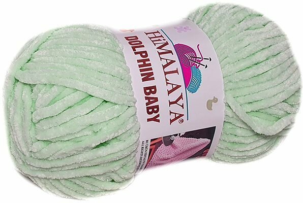 Пряжа Himalaya DOLPHIN BABY 80307 мята (5 мотков)