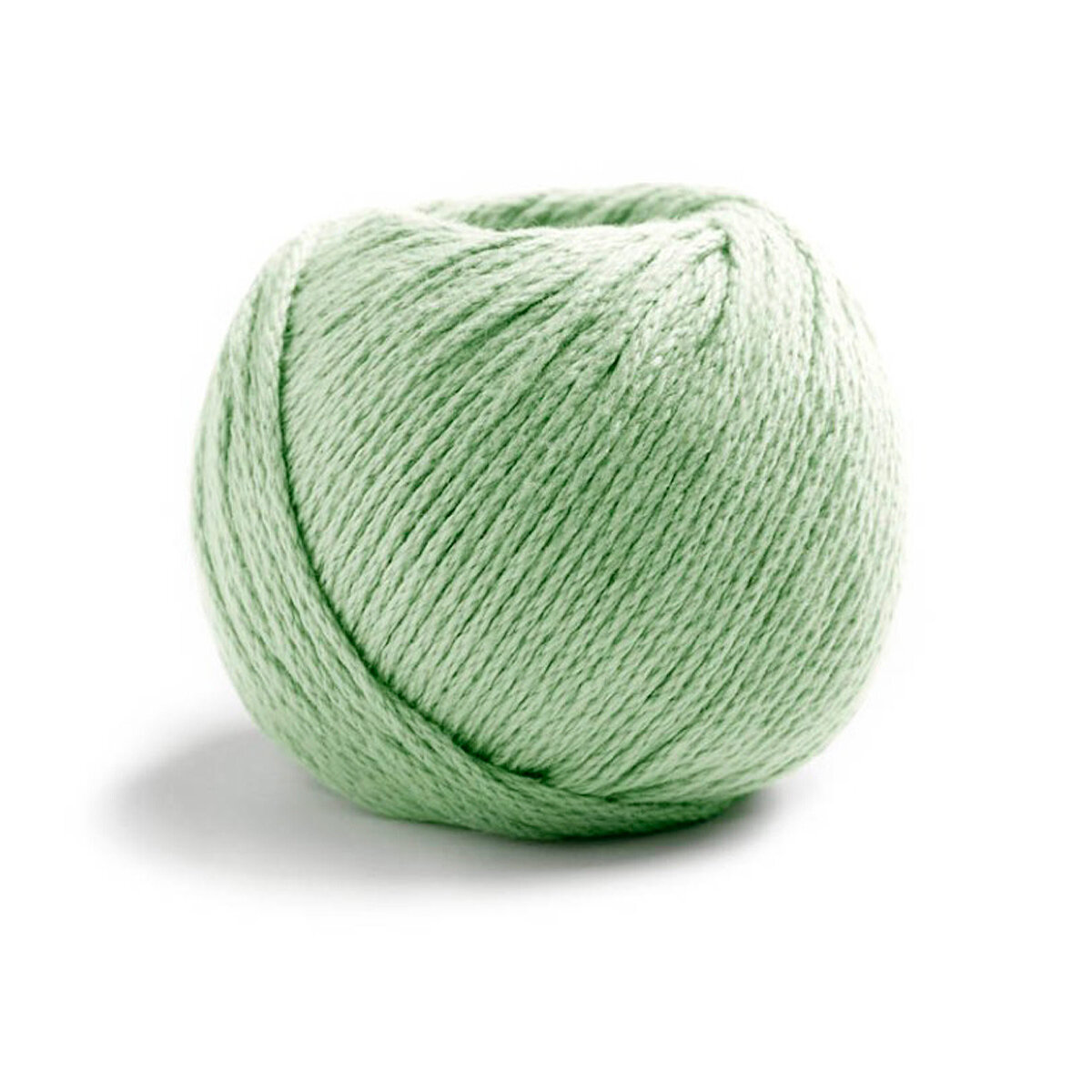 Ica /Ика/ пряжа Lamana, 100% пима хлопок, 50г/80м (38, lind (зеленая липа), зеленый)