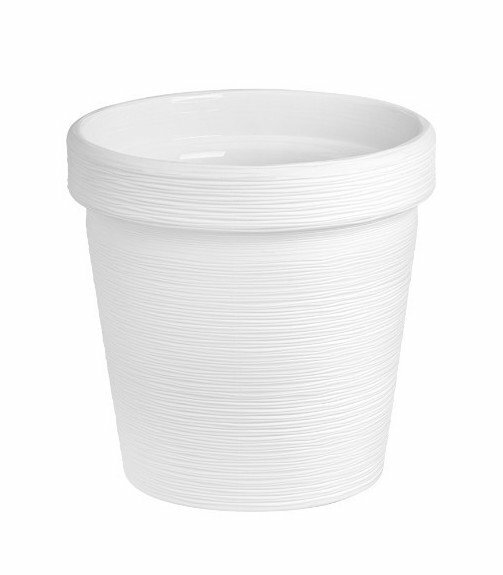Кашпо "Терра" (2,35л) Цв. Белый