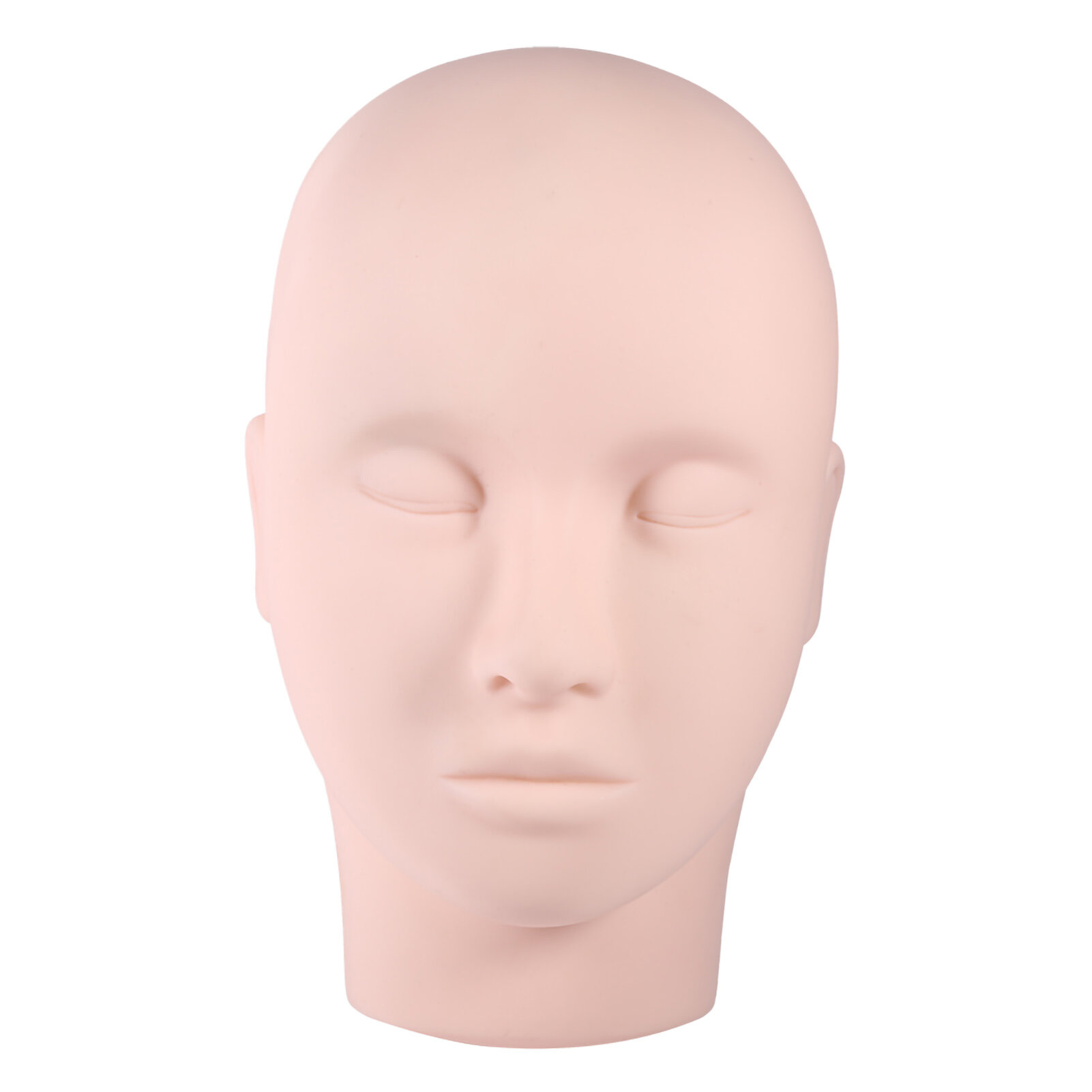 Eyelash Mannequin Head, Maniquins Hand-made Flexible High Quality Smooth Cosmetic School Beginners Home for Stylist Makeup Artist