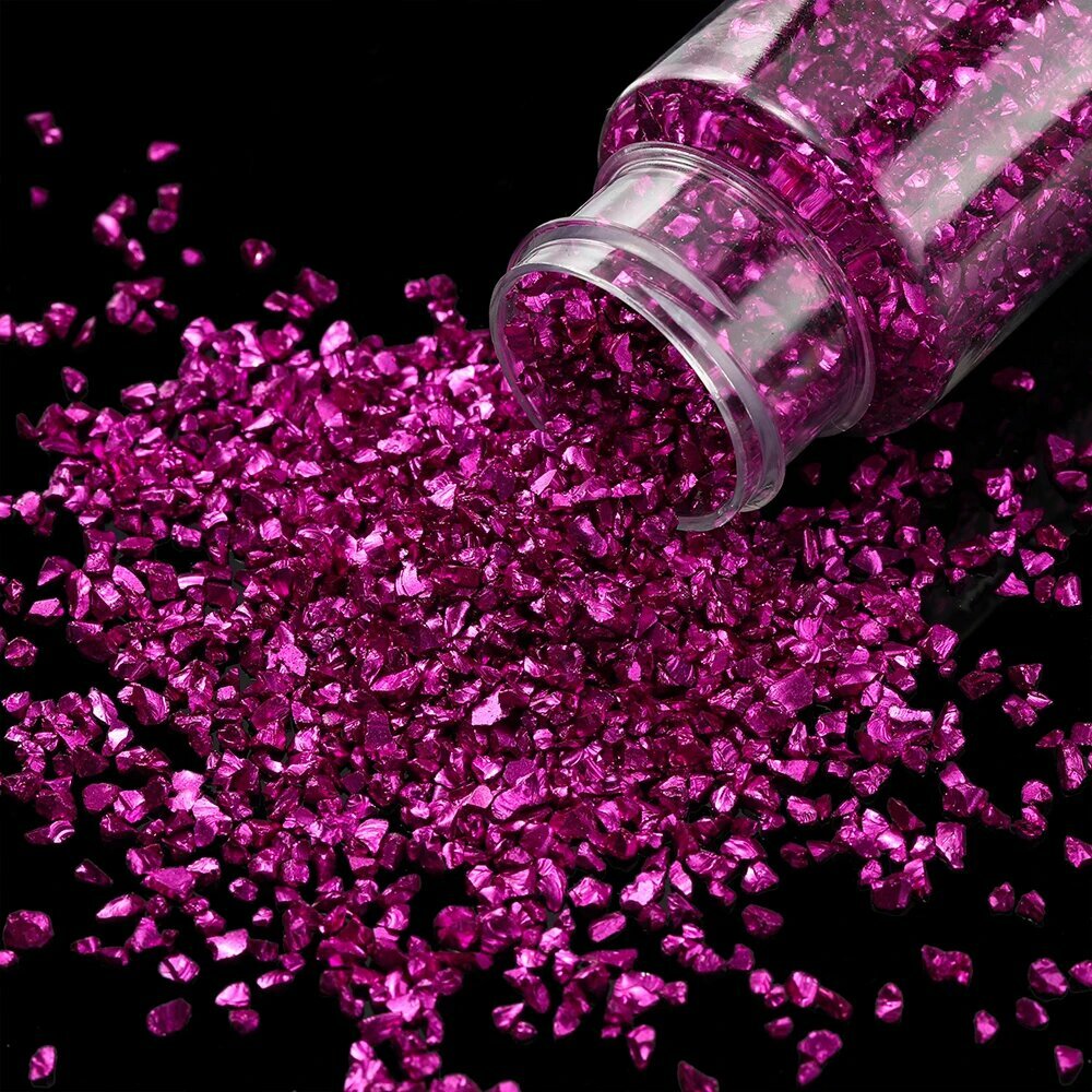 Стеклянные кристаллы для эпоксидной смолы YouYoungDifferent 30г Dark purple