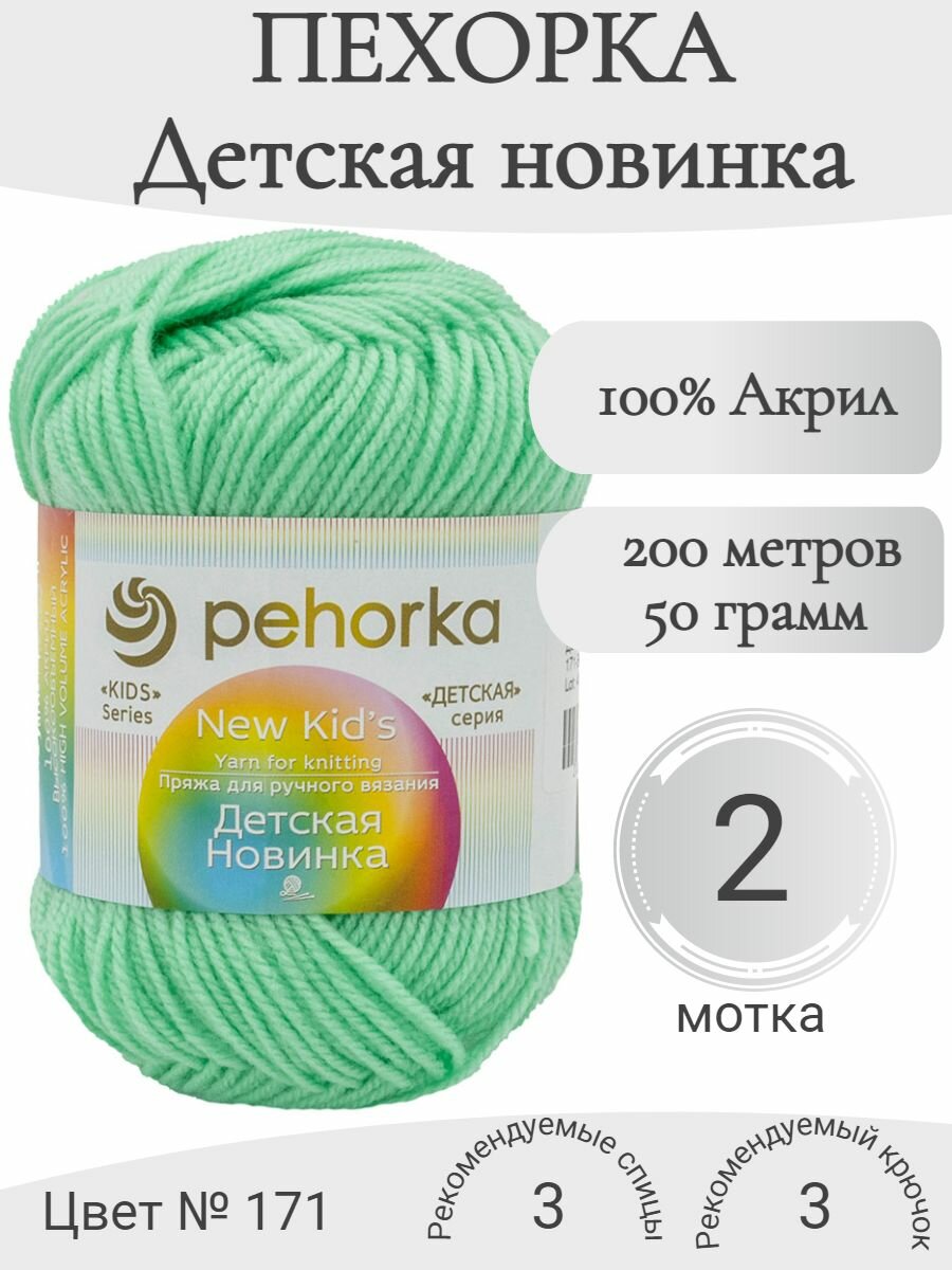 Пряжа Детская новинка 171-весна (2 мот)