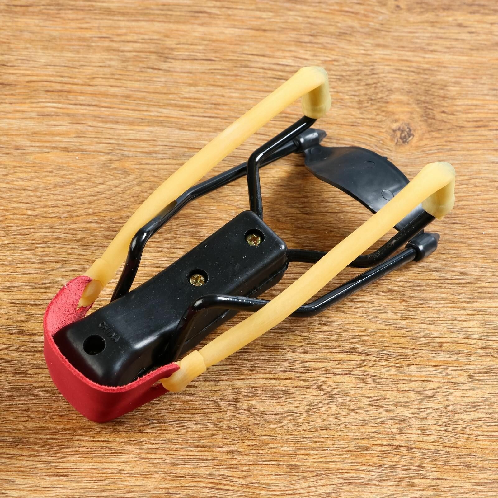 Рогатка спортивная с упором и рельефной рукоятью, 17 см