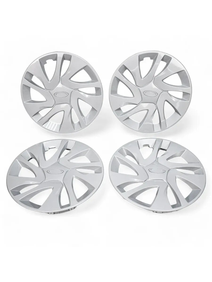 Колпаки на колеса Гранта R14 косой рисунок 4 штуки