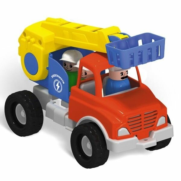 Машинка Stellar "Автовышка", 3 фигурки, 24х17х13 см (1461)