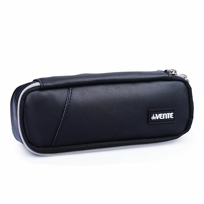 Пенал deVENTE "Private" 22x6x4 см, овальный для 40 предметов, матовая искусственная кожа (7023304)