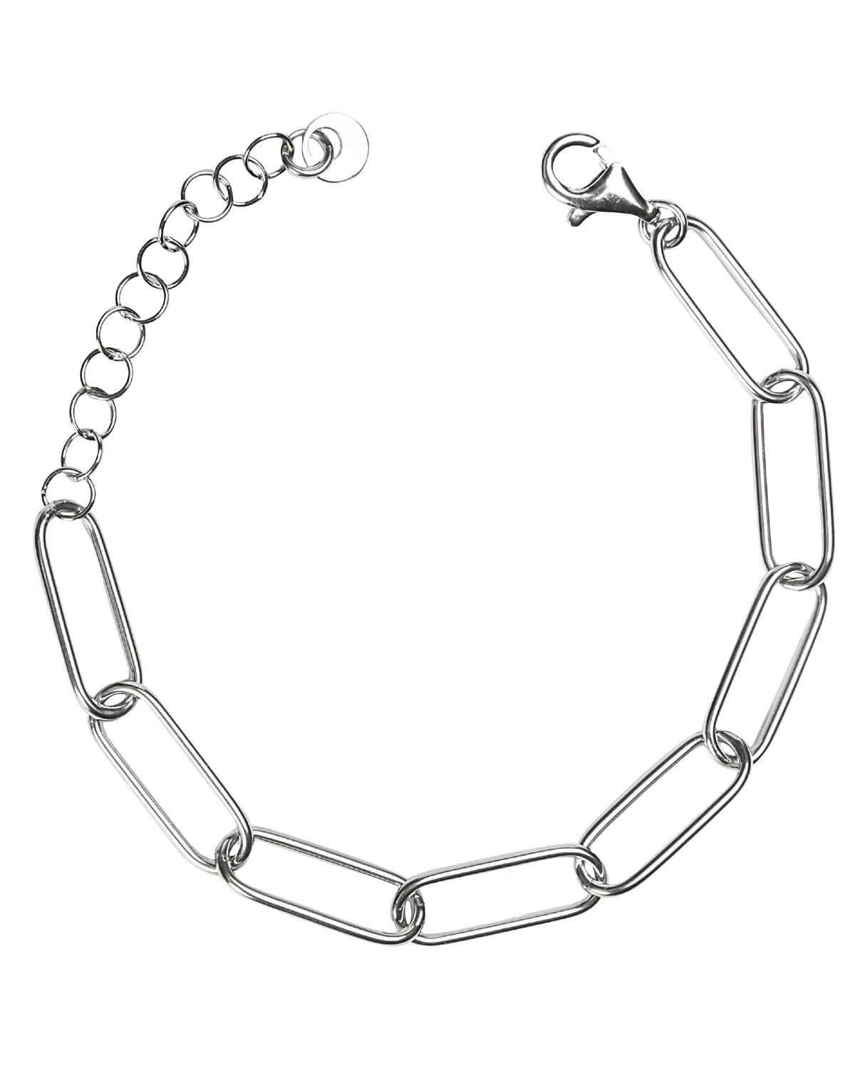 Браслет, серебро, 925 проба, родирование