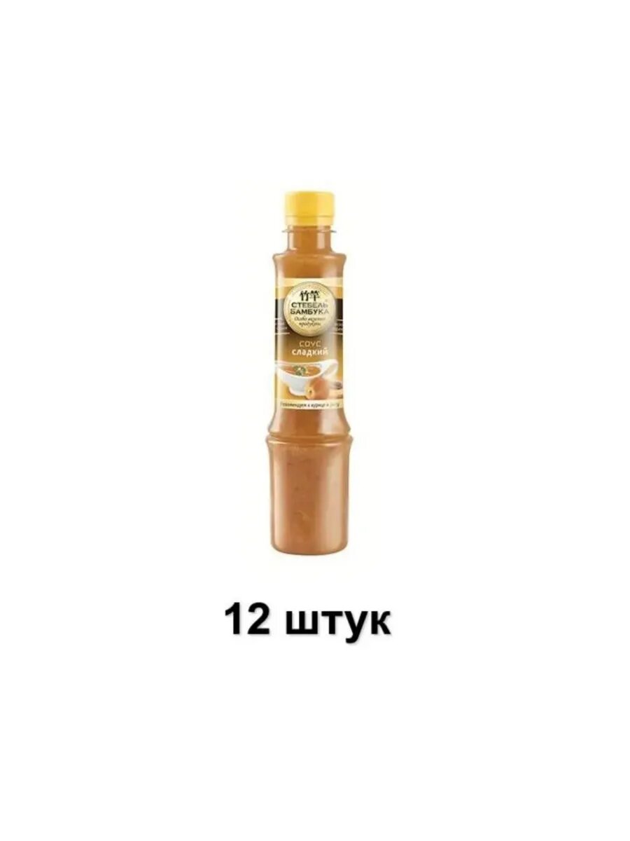 Соус Стебель Бамбука Сладкий, 280 гр, 12 штук