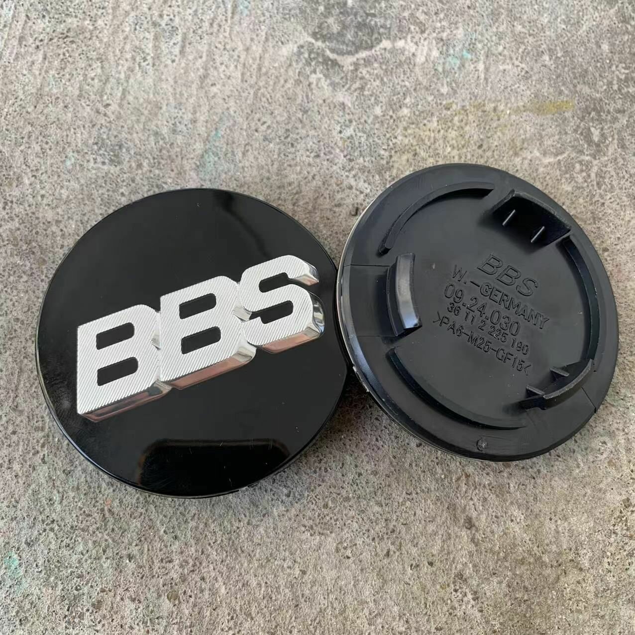 Колпачки заглушки на литые диски BBS 0924030 68мм, 4 шт.