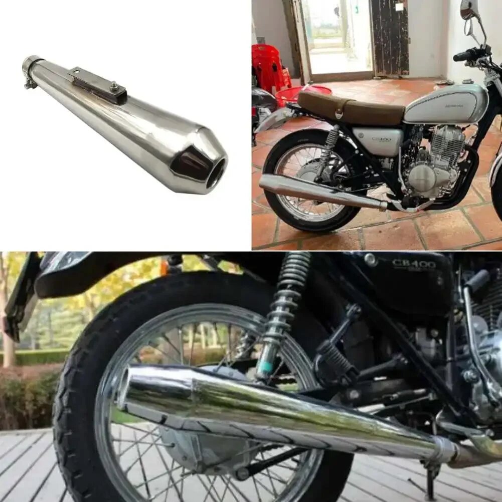 Выхлопной глушитель для мотоцикла Honda CB400SS, шумоподавление, термостойкий