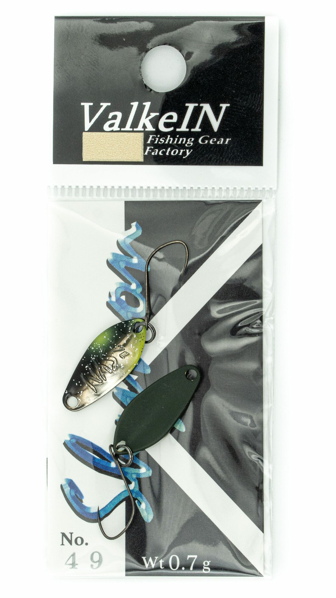 Блесна для рыбалки на форель VALKEIN SHYNON, вес 1.1 гр, цвет 49