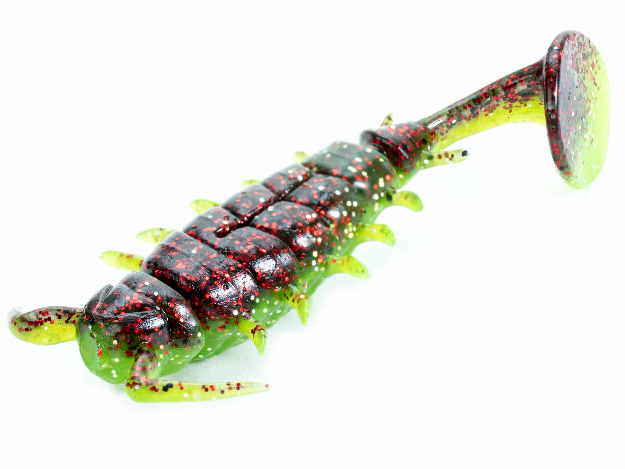 Приманки рыболовные силиконовые виброхвосты съедобные lucky john Pro Series ALIEN BUG 2,5in (06,35)/T44 7шт. набор снастей для зимней и летней рыбалки резиновые рыбки, искусственные наживки