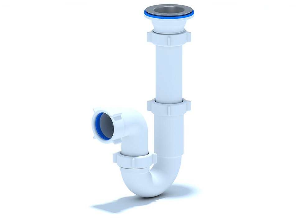 Сифон АНИ 1 1/2' 40 прямоточный D0100