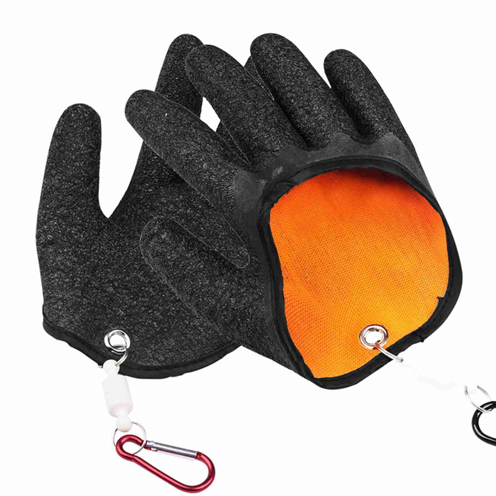 1 шт. Перчатка для рыбалки с магнитным креплением Fisherman Professional Fishing Перчатка для ловли рыбы Противоскользящая перчатка для рыбалки защищает руки от порезов, проколов и царапин
